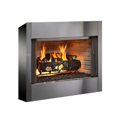 Majestic Villawood 36" Traditional Outdoor Wood Burning Fireplace With ...