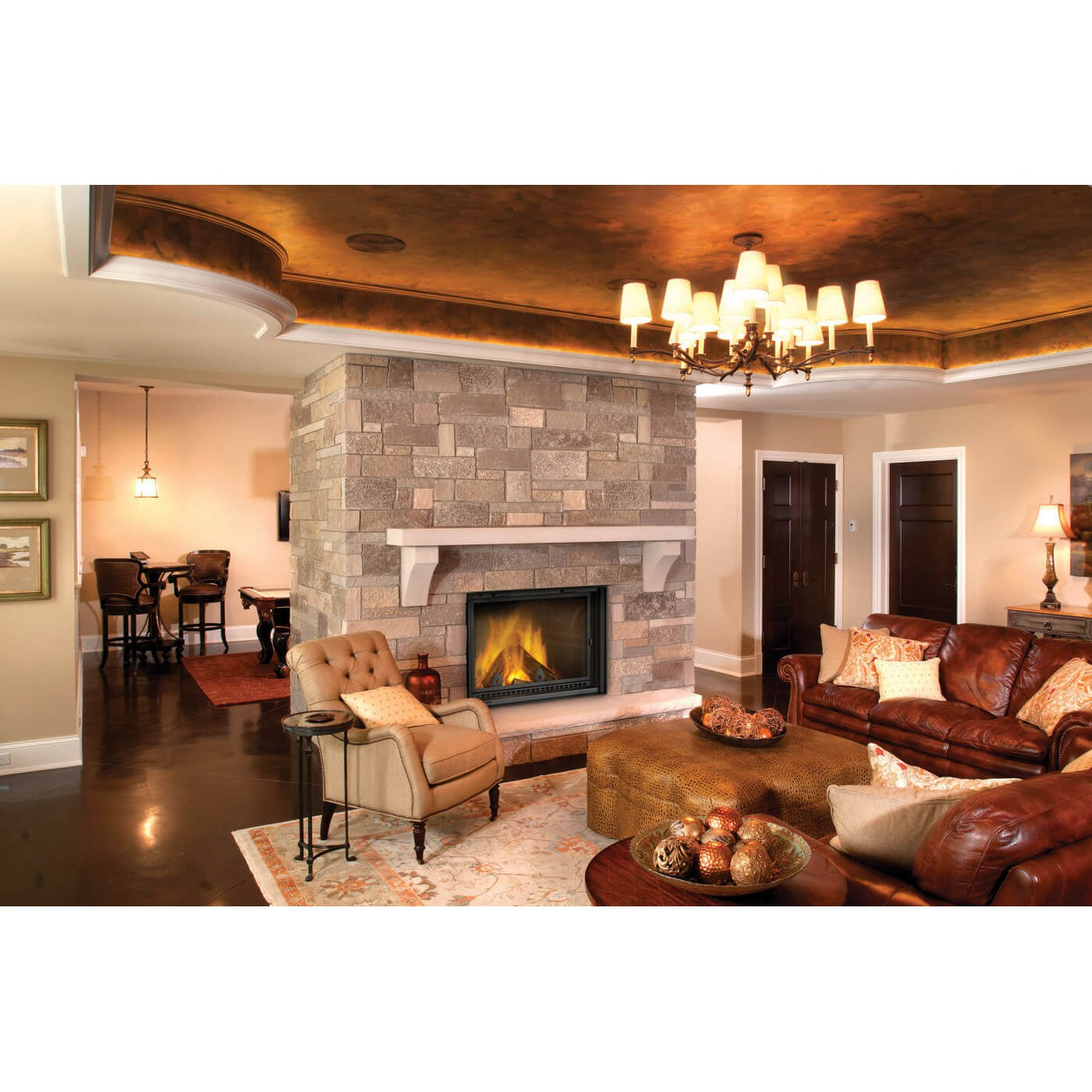 Napoleon High Country 5000 42" Wood Burning Fireplace – Flatirons Fire